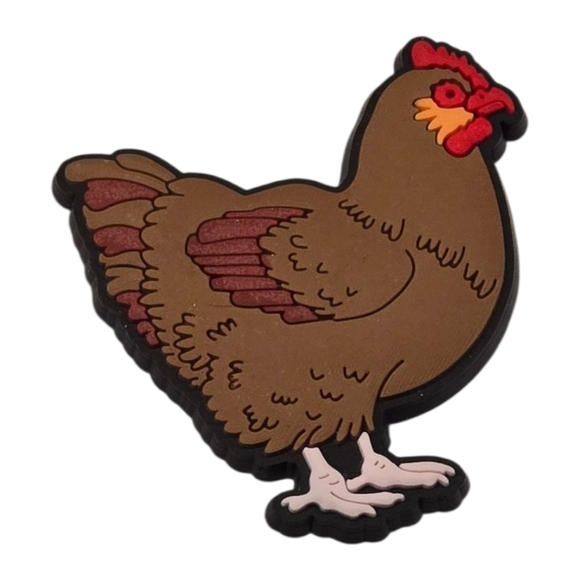 Boutique | Accessories | Rooster Croc Charm Cute Chicken Lady Jibbitz ...